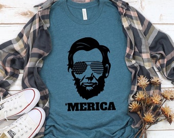 Abraham Lincoln Shirt | Etsy