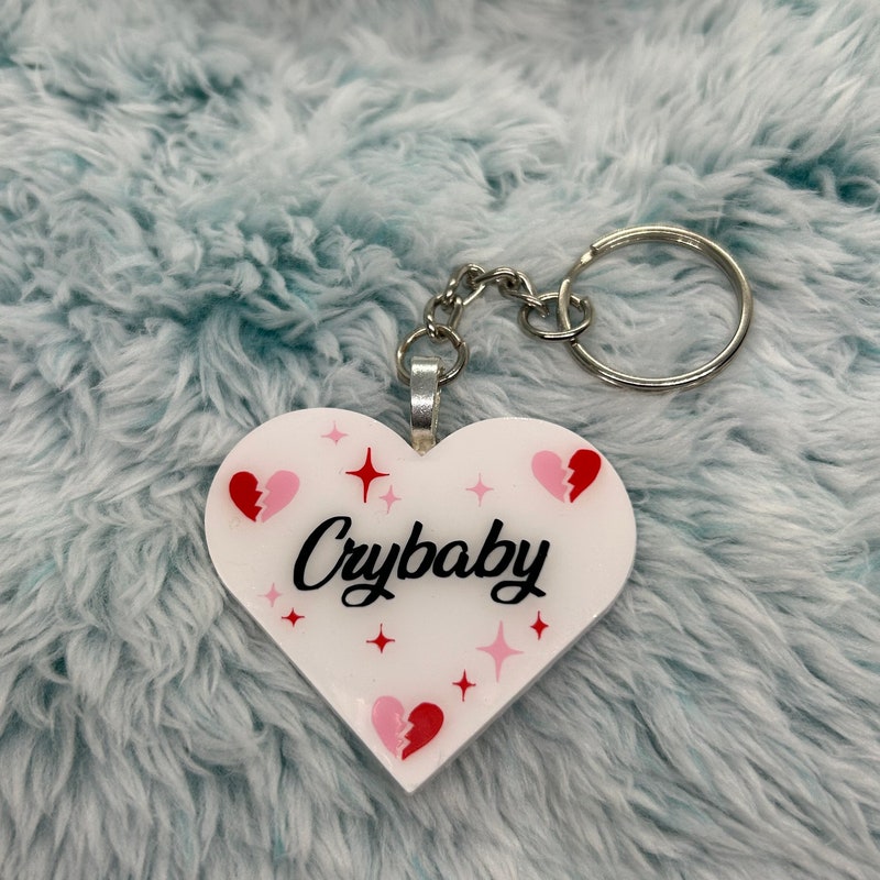 Cry Baby Keychain - Etsy