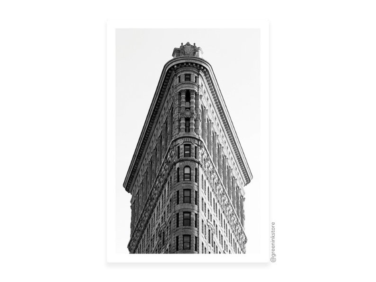 Flatiron Building Wall Art Printable New York Poster New York ...