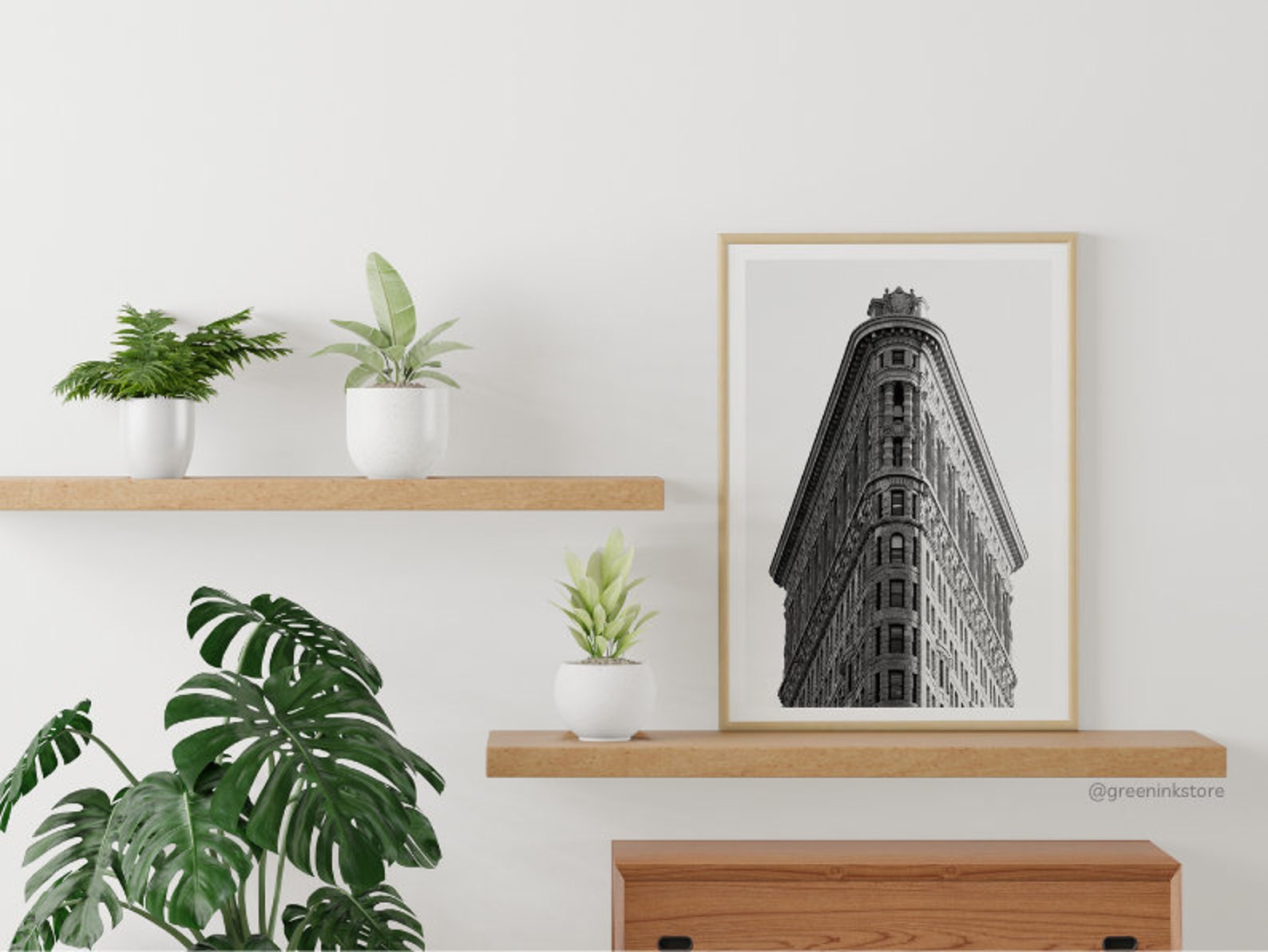 Flatiron Building Wall Art Printable New York Poster New York ...