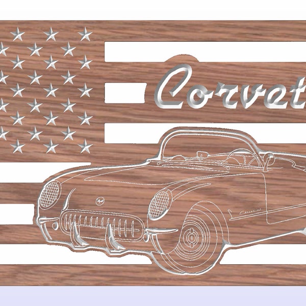 Corvette Dxf Files - Etsy