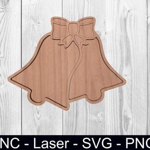 Christmas Bells Serving Tray. CNC Cut File (digital Download) - Etsy