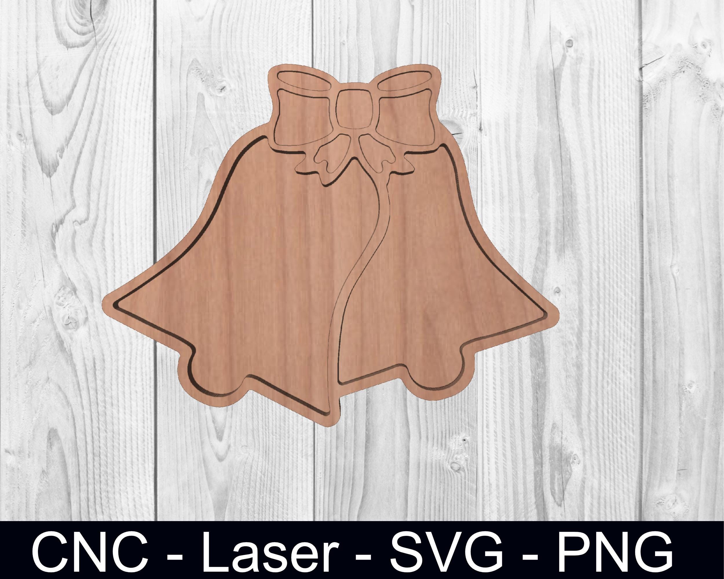 Christmas Bells Serving Tray. CNC Cut File (digital Download) - Etsy