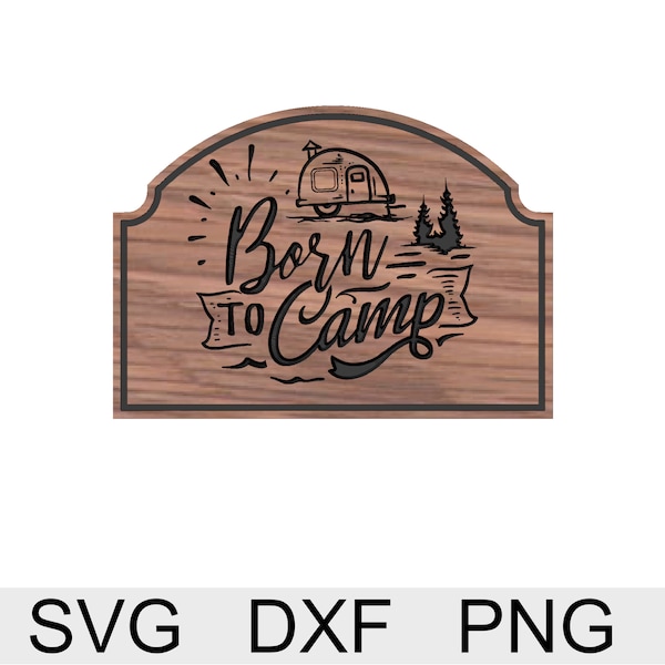 Wood Camp Sign - Etsy