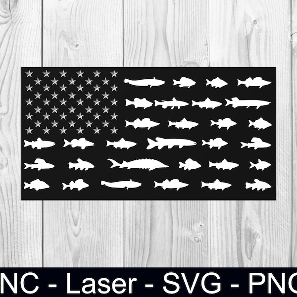 Fishing Flag Svg - Etsy