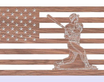 Baseball Cnc File - Etsy