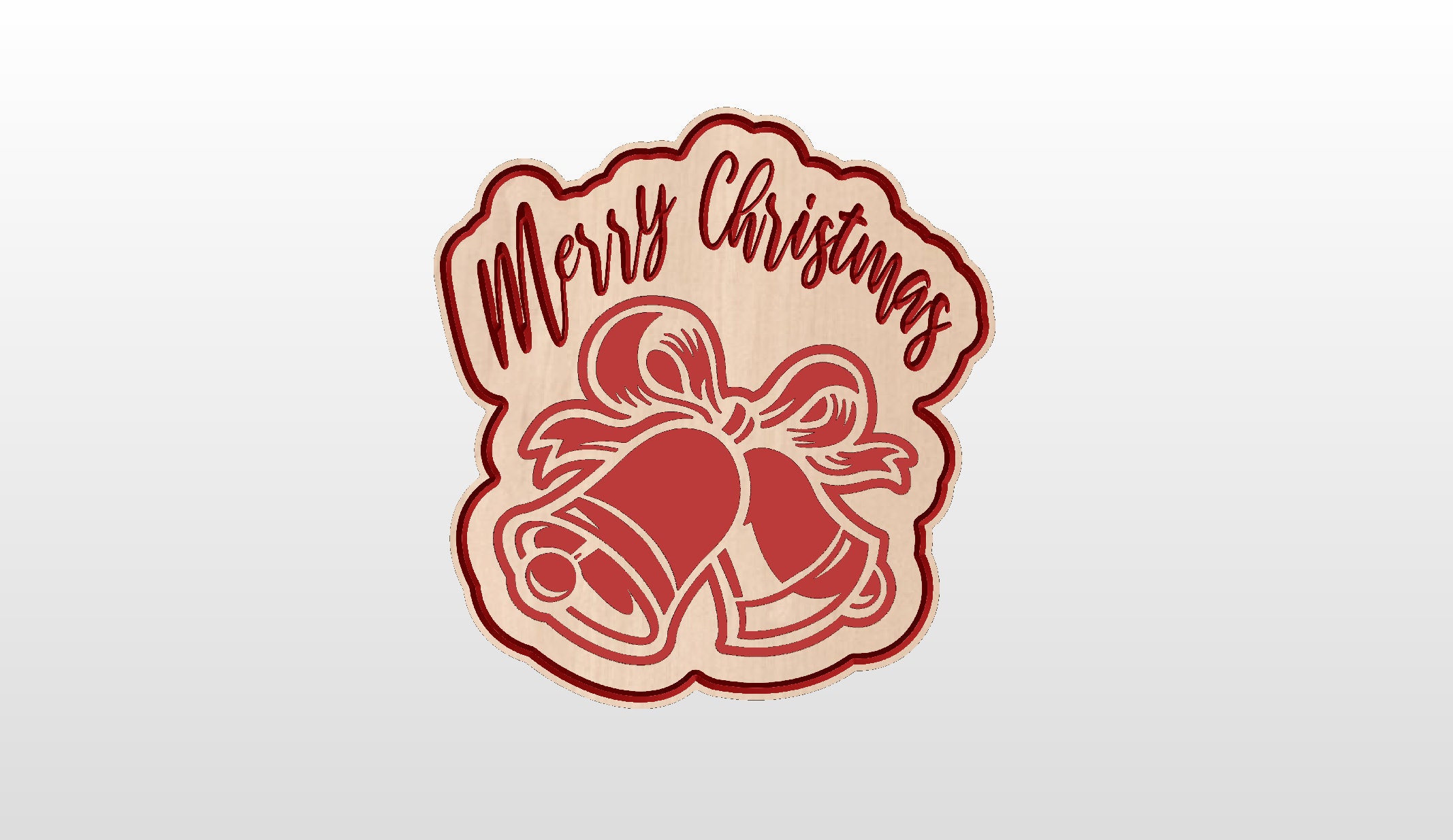 Christmas Bells CNC Cutting File Dxf and Svg Files Digital - Etsy
