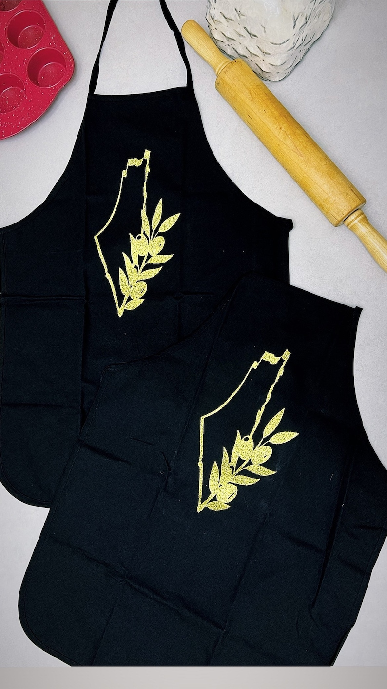 Cooking Apron With Palestinian Map - Etsy