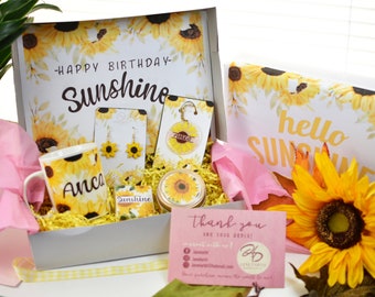 Sunflower Gift Box | Etsy