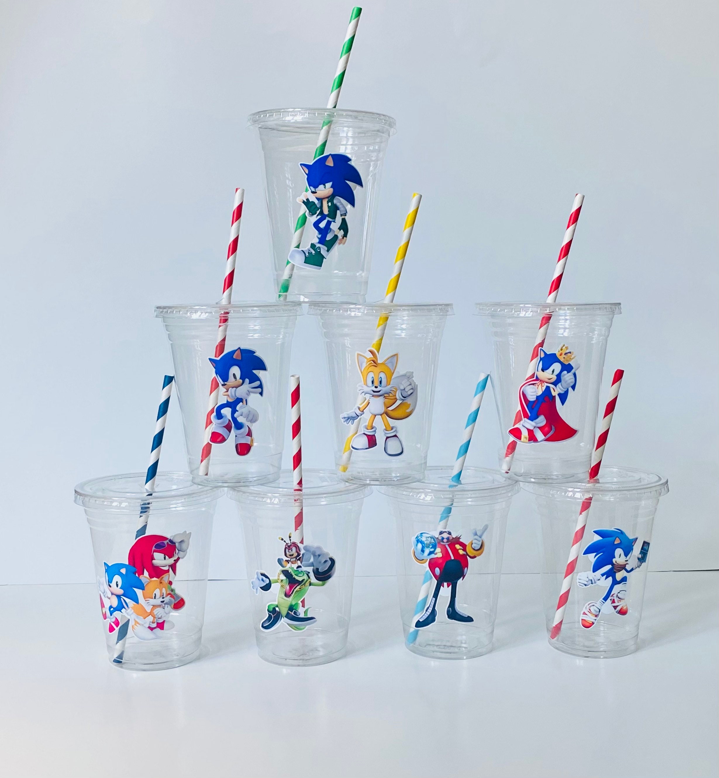 Sonic Party Cups Disposable 16oz Disposable Cups the - Etsy