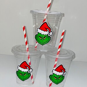 Grinch, Party, Christmas Cups, Christmas Party Cups, Christmas Party ...