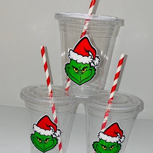 Grinch, Party, Christmas Cups, Christmas Party Cups, Christmas Party ...