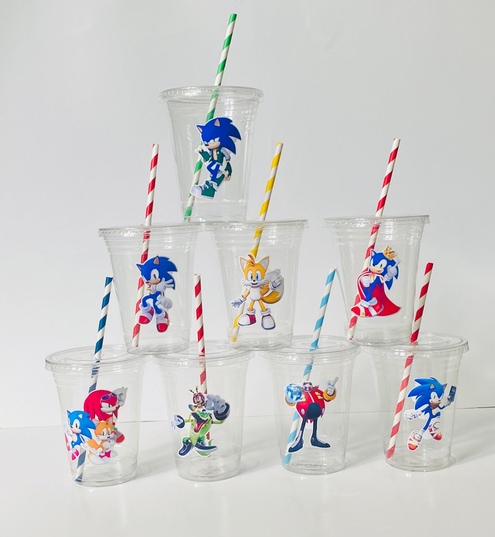 Sonic Party Cups Disposable 16oz Disposable Cups the - Etsy