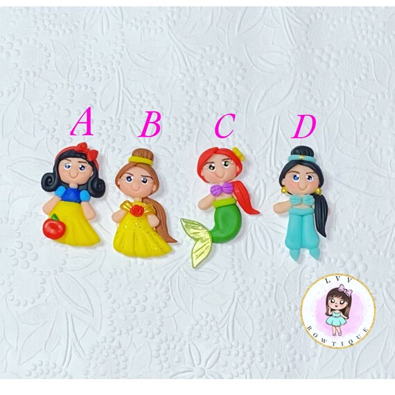 Clays Princesses Princess Clay Princess Clay Hair Bow - Etsy