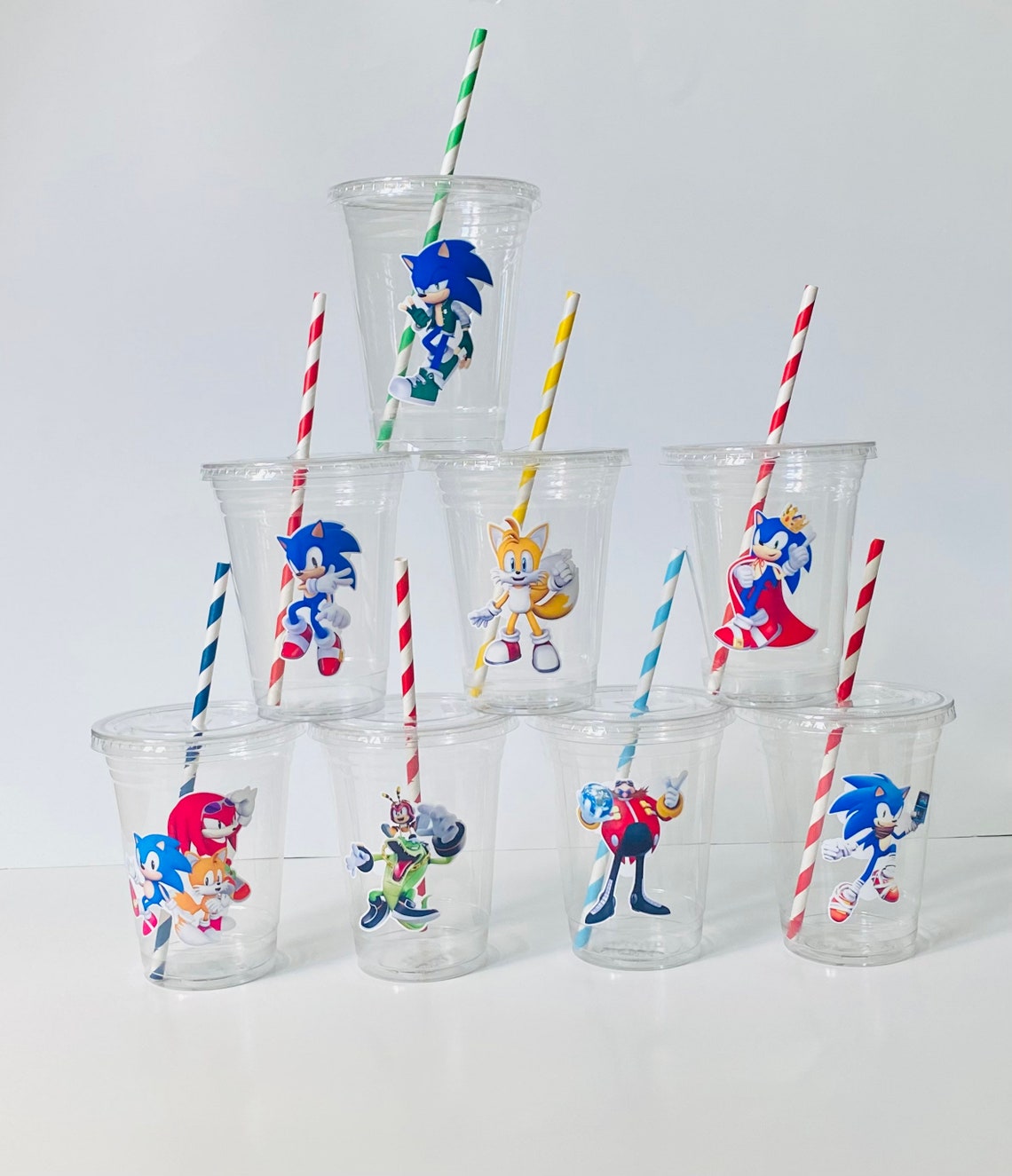 Sonic Party Cups Disposable 16oz Disposable Cups the - Etsy