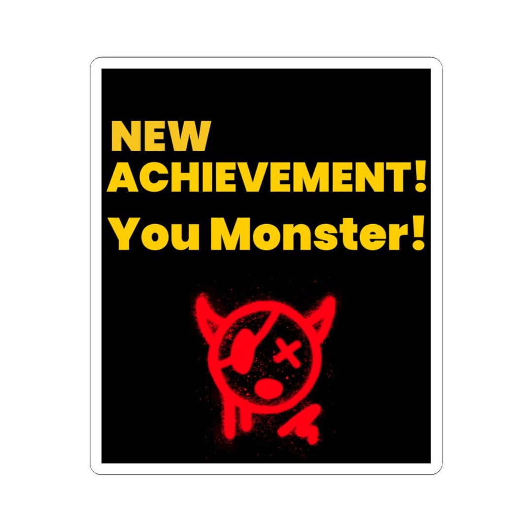 Gamer Stickers, Fantasy Litrpg Dungeon Crawler Carl DCC New Achievement ...
