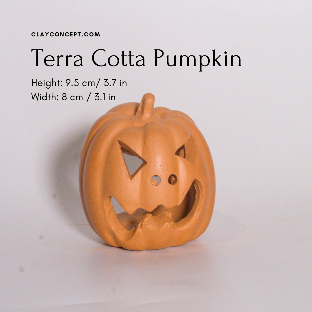 The Terra Cotta Pumpkin for Halloween | Jack'o'lantern | Halloween ...