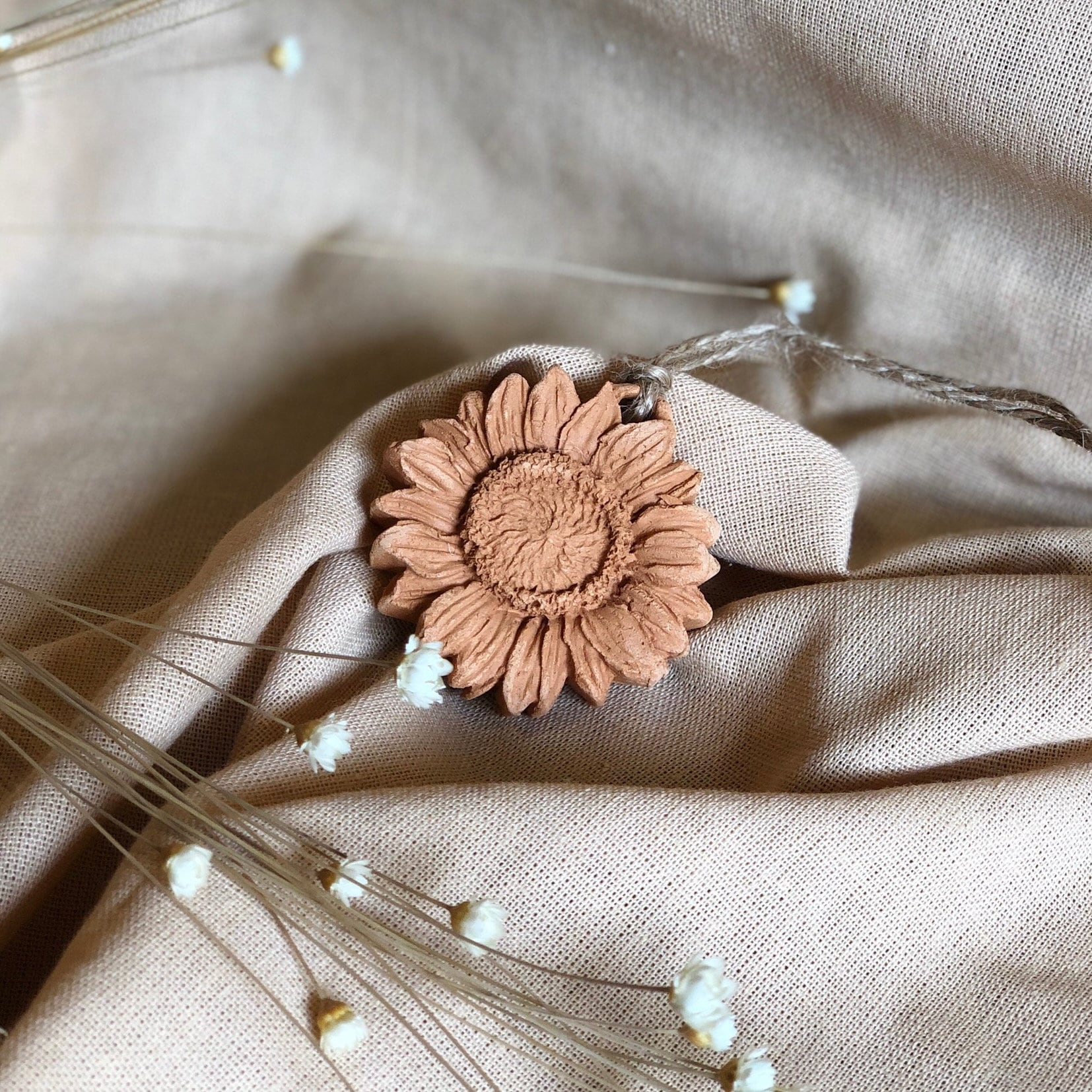 Handmade Terra Cotta Essential Oil Diffuser Ornament Car Diffuser - Etsy