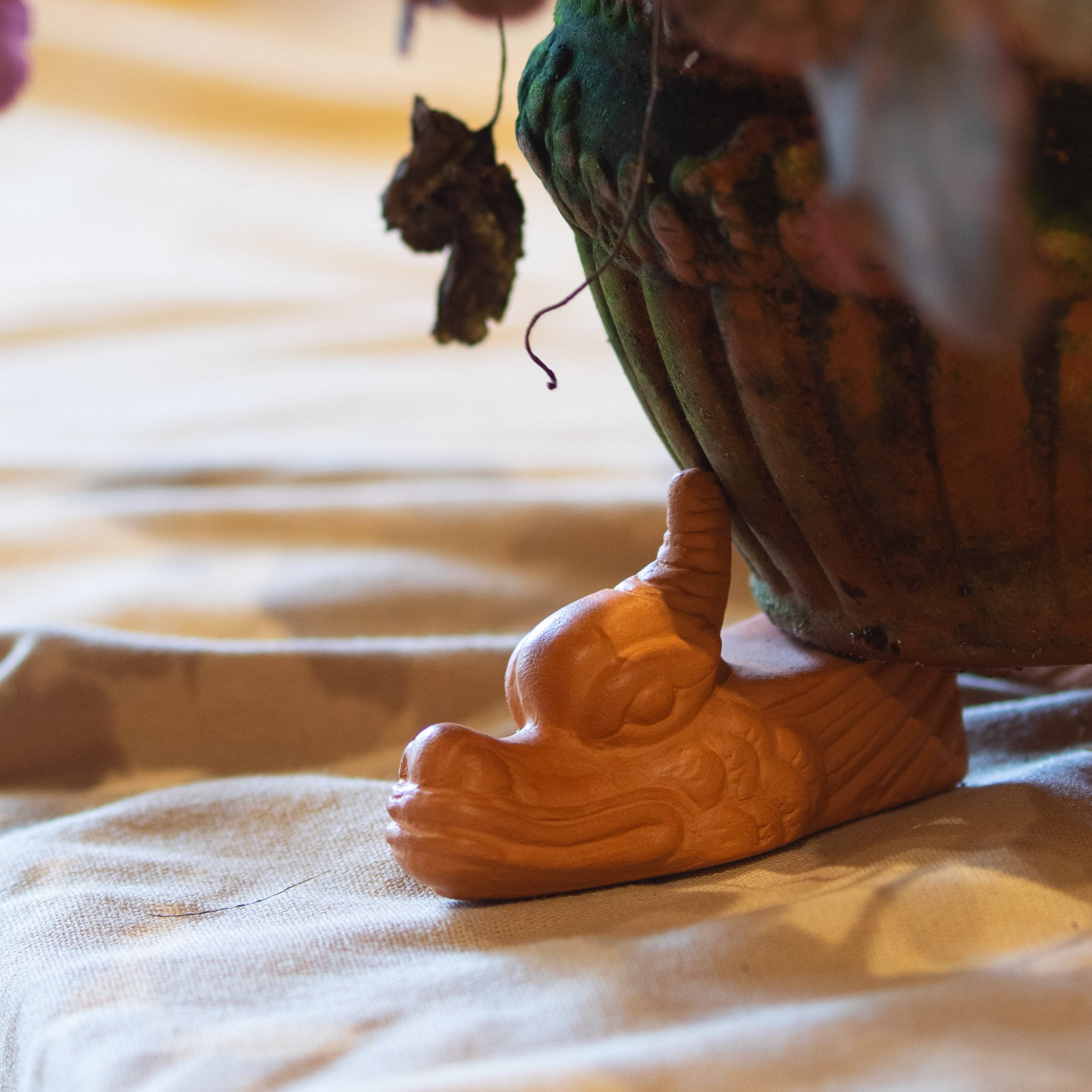 Terra Cotta Dragon Pot Feet - Set of 3 Plant Risers - Etsy