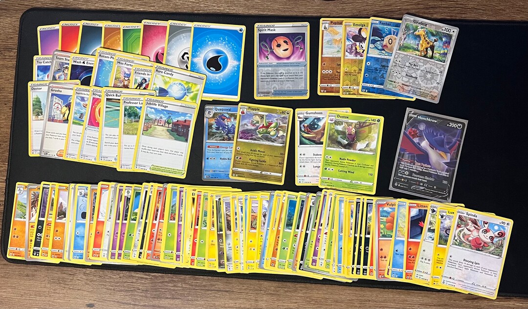 101 Pokémon Card Sets - Etsy