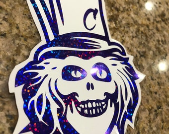 Hatbox Ghost Decal - Etsy