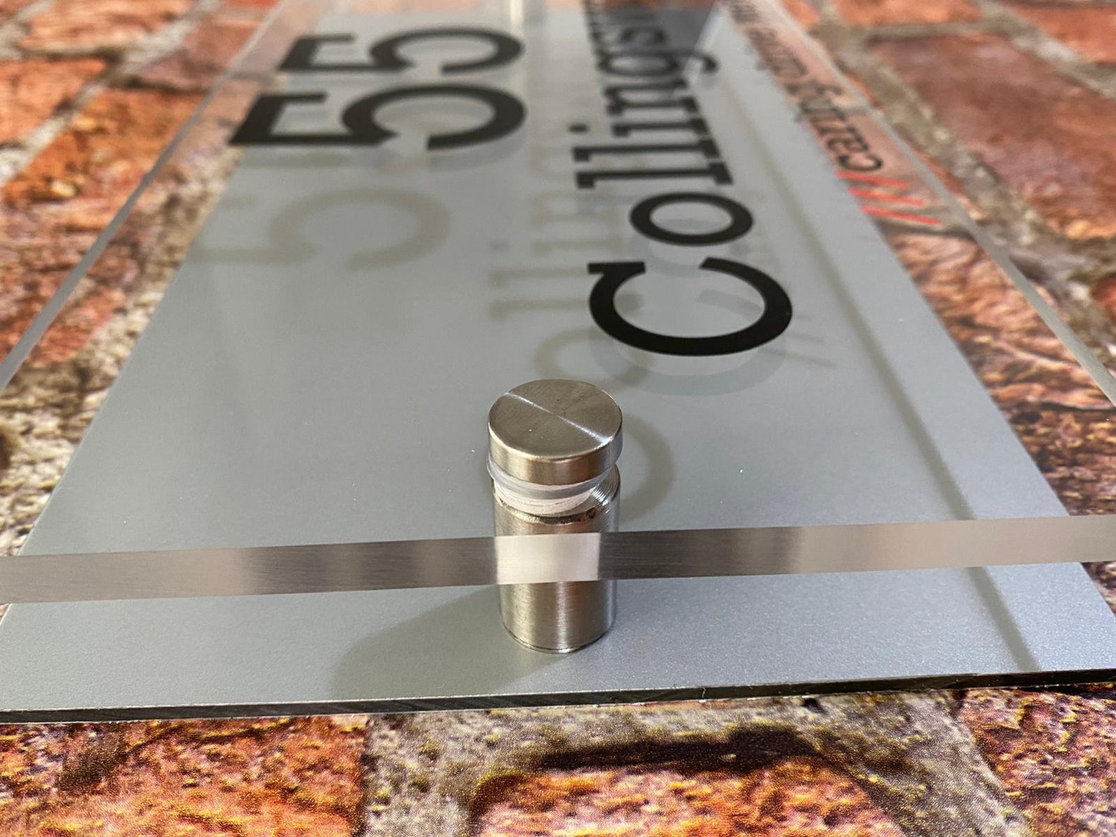What3words House Sign, Super Thick Acrylic Fronts 310mm X 150mm - Etsy UK