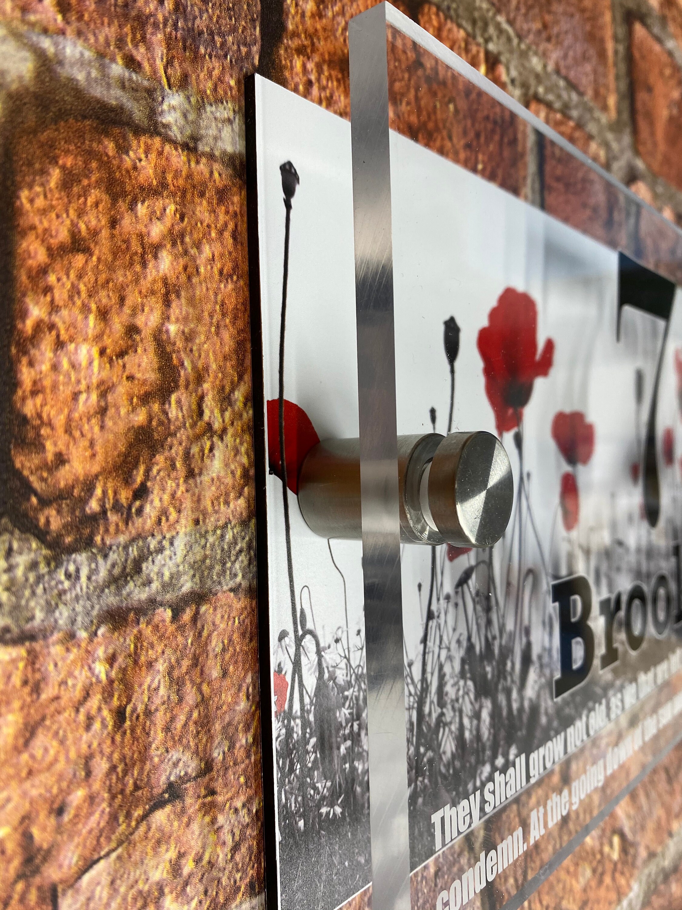 Poppy House Sign - Etsy UK