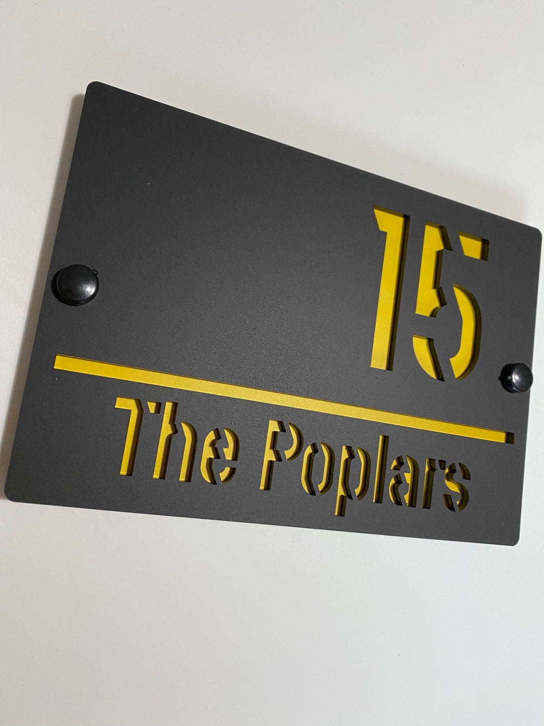 A5 Laser Cut House Sign - Etsy