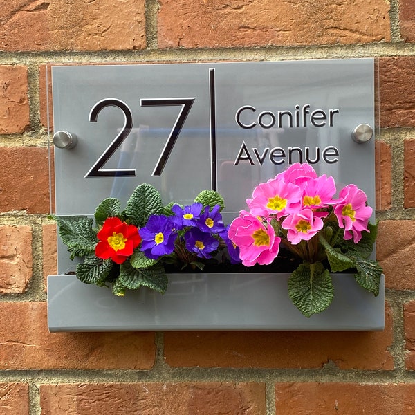 Mosaic House Number - Etsy UK