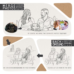 Loss of Father Memorial Portrait Custom Eternal Embrace Drawing ...