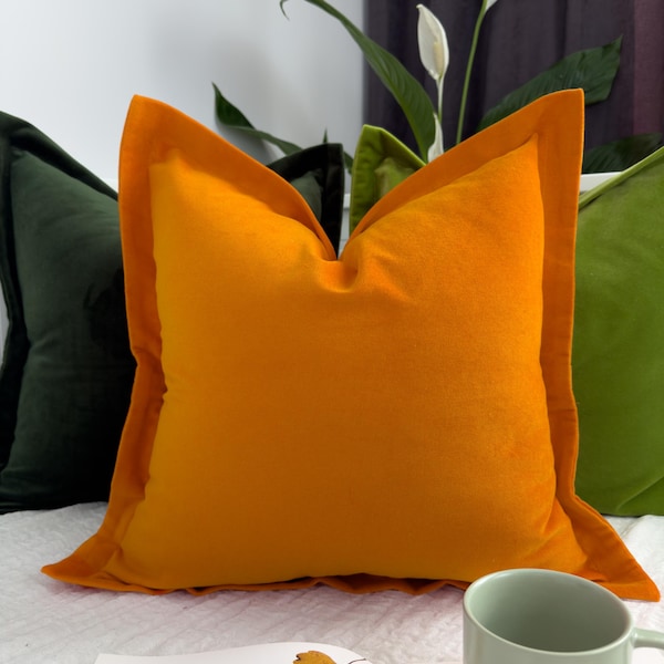 Burnt Orange Cushion - Etsy Australia