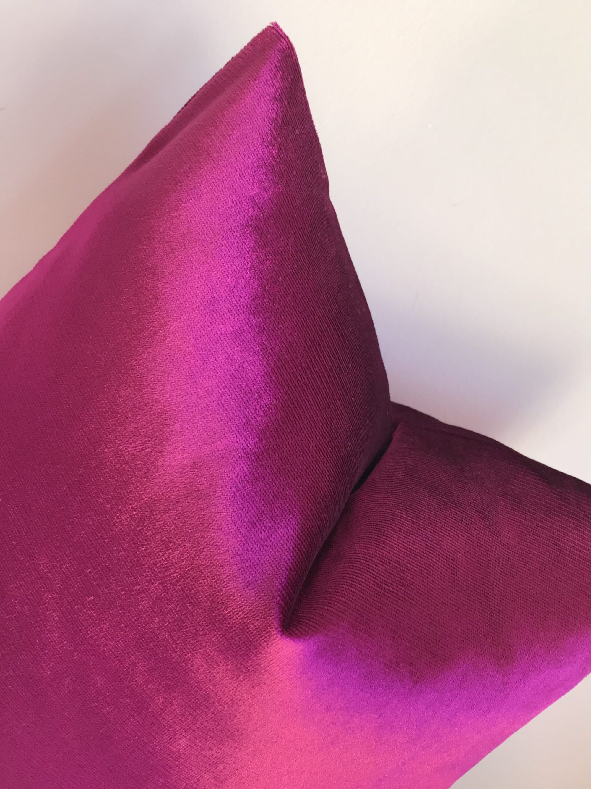 Luxury Velvet Fuchsia Pillow Cover Fuchsia Velvet Cushion - Etsy