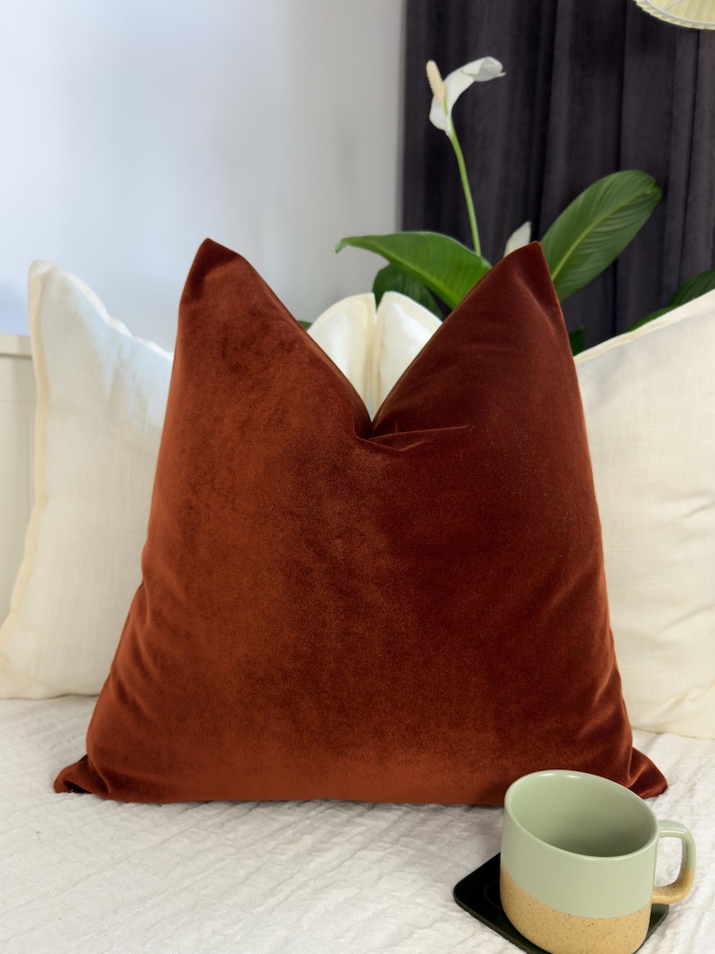 Luxurious Velvet Pillow Covers; Decorative Throw Pillow Cover Lumbar ...