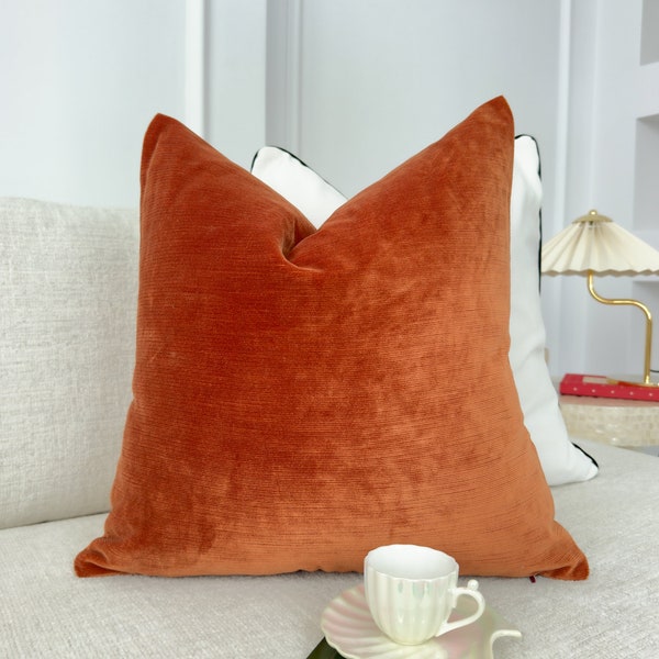 Rust Throw Pillow - Etsy