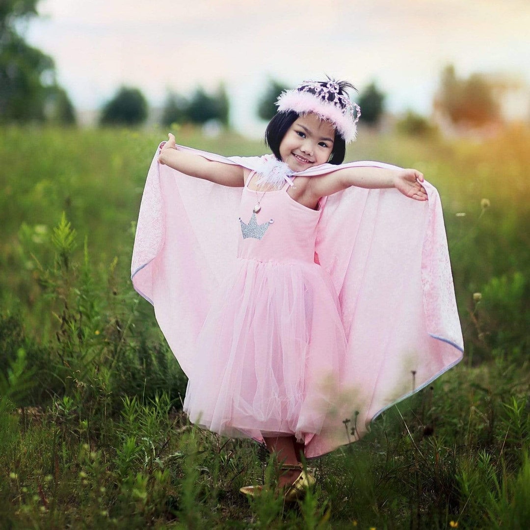 Princess Cape Pink Purple Kids Cape Velour Cape Pretend - Etsy Canada