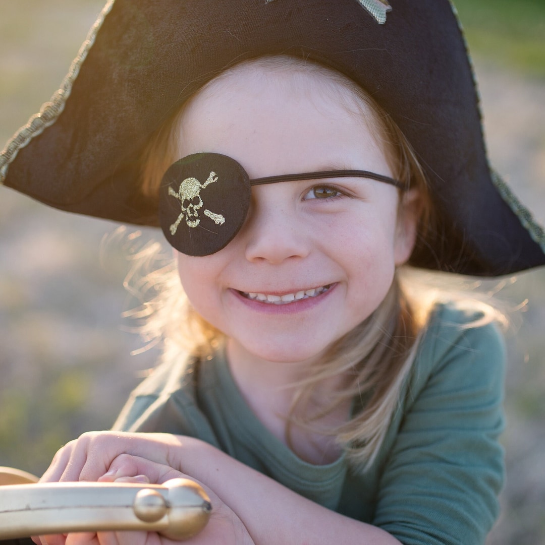 Pirate Eye Patch Pirate Costume Pirate Eye Patch for Kids - Etsy