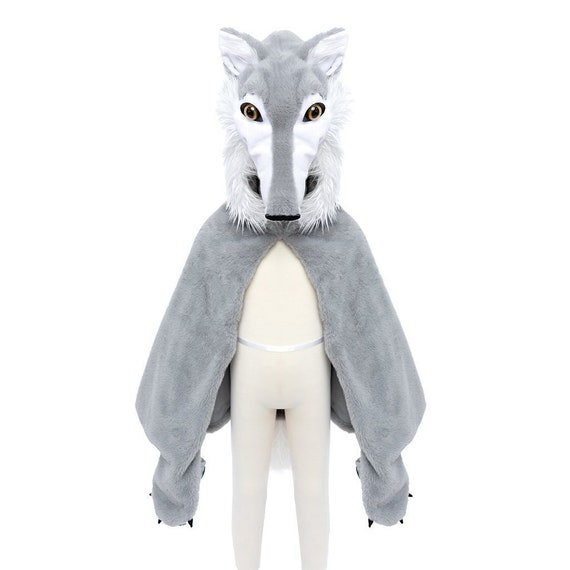 Realistic Wolf Costume For Kids