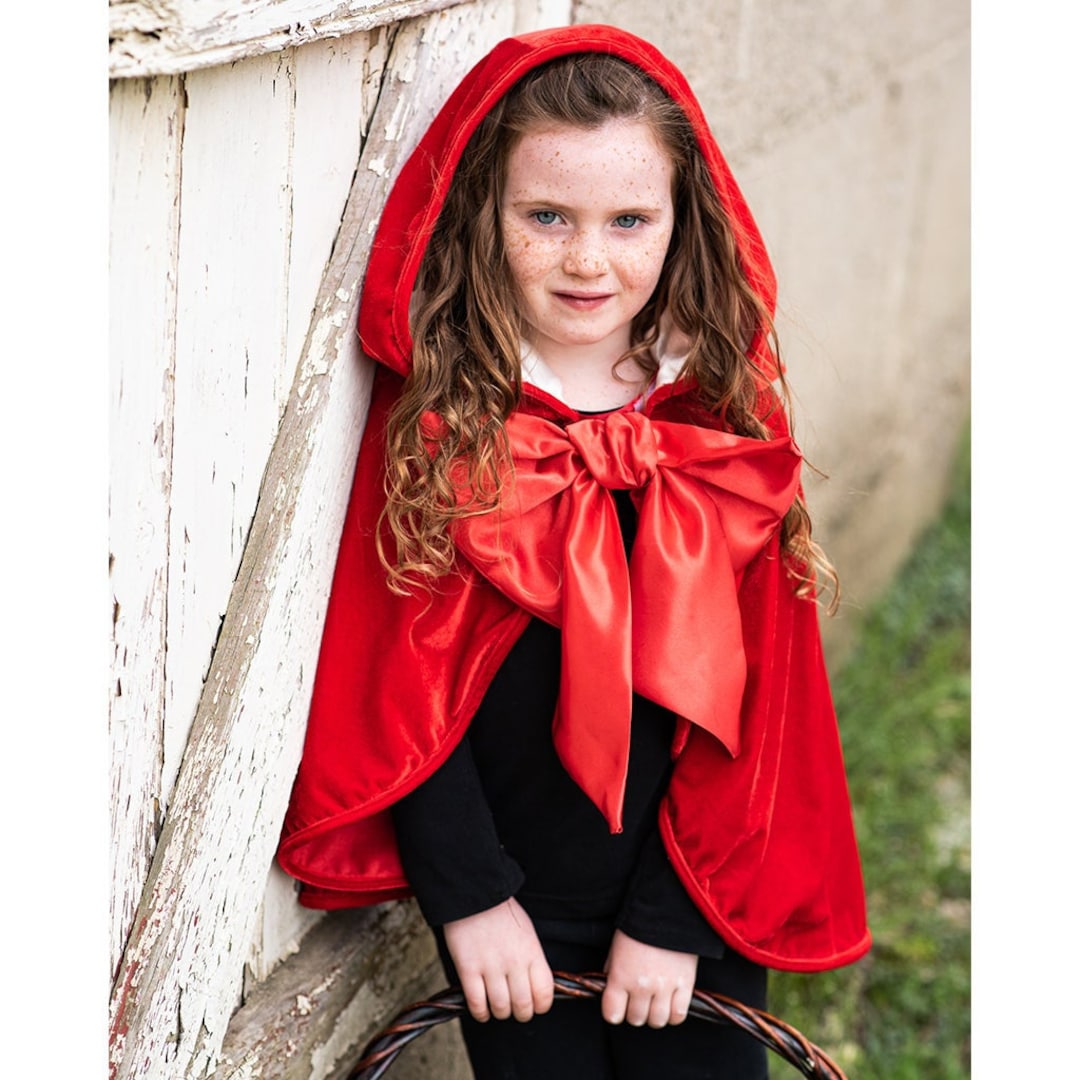 Woodland Storybook Little Red Riding Hood Cape, Red Riding Hood Cape ...