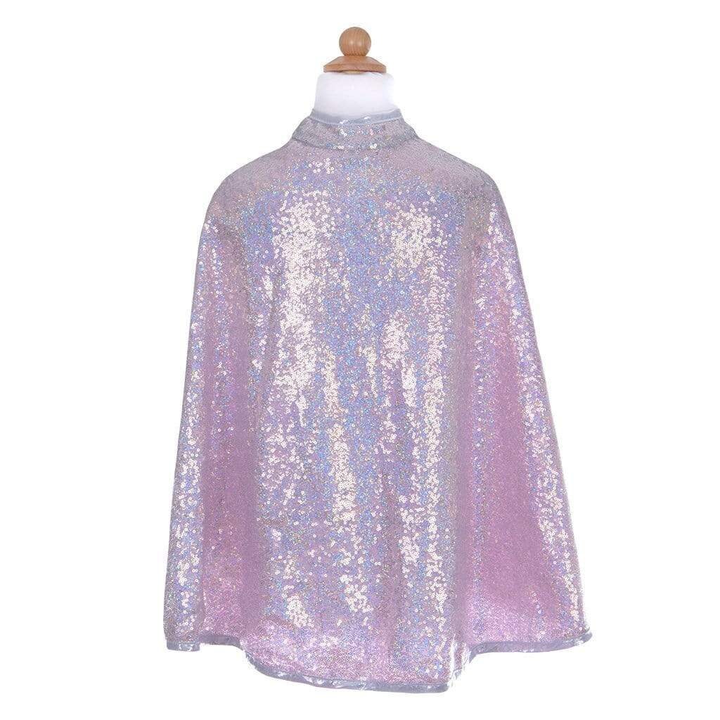 Silver Sequins Reversible Cape princess cape dress up - Etsy 日本