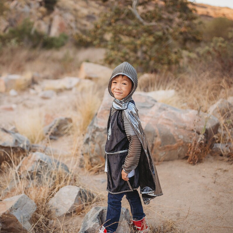 Kids Knight Costume Knight Tunic Set Gold and Silver - Etsy Canada