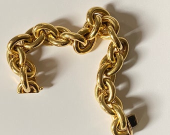 Italian Bracelet 18k - Etsy