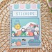 Claw Machine Reusable Sticker Book | Cute Sticker Storage Notebook ...
