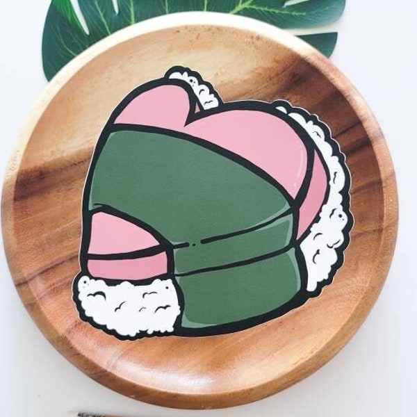Musubi Car Decal - Etsy