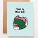You're My Musu-bae Greeting Card | Spam Musubi Punny Card Spam Lover ...