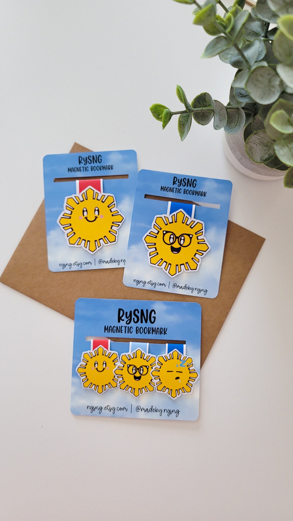 Filipino Sun Magnetic Bookmark Gifts for Readers Book - Etsy