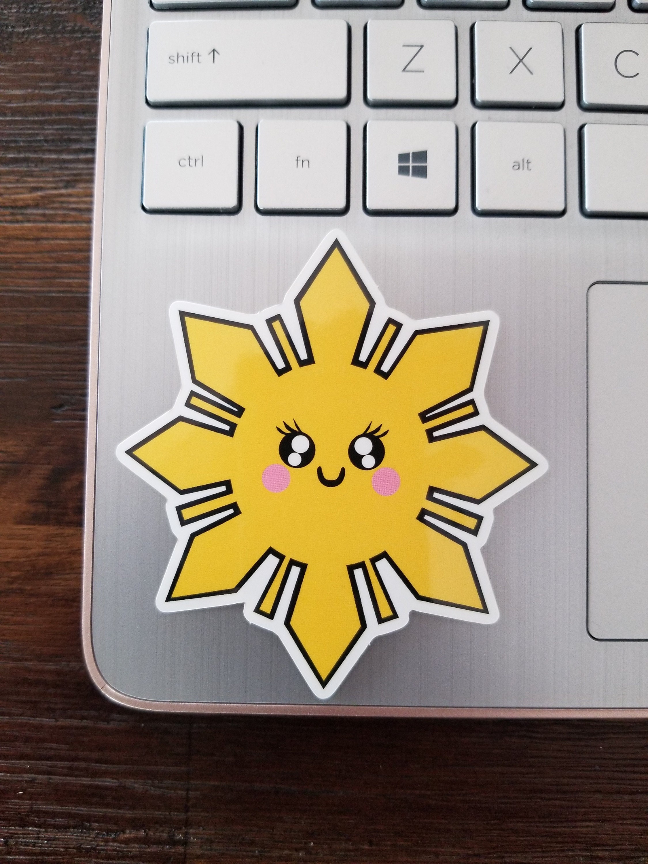Filipino Sun Die Cut Stickers Glossy Laminated - Etsy