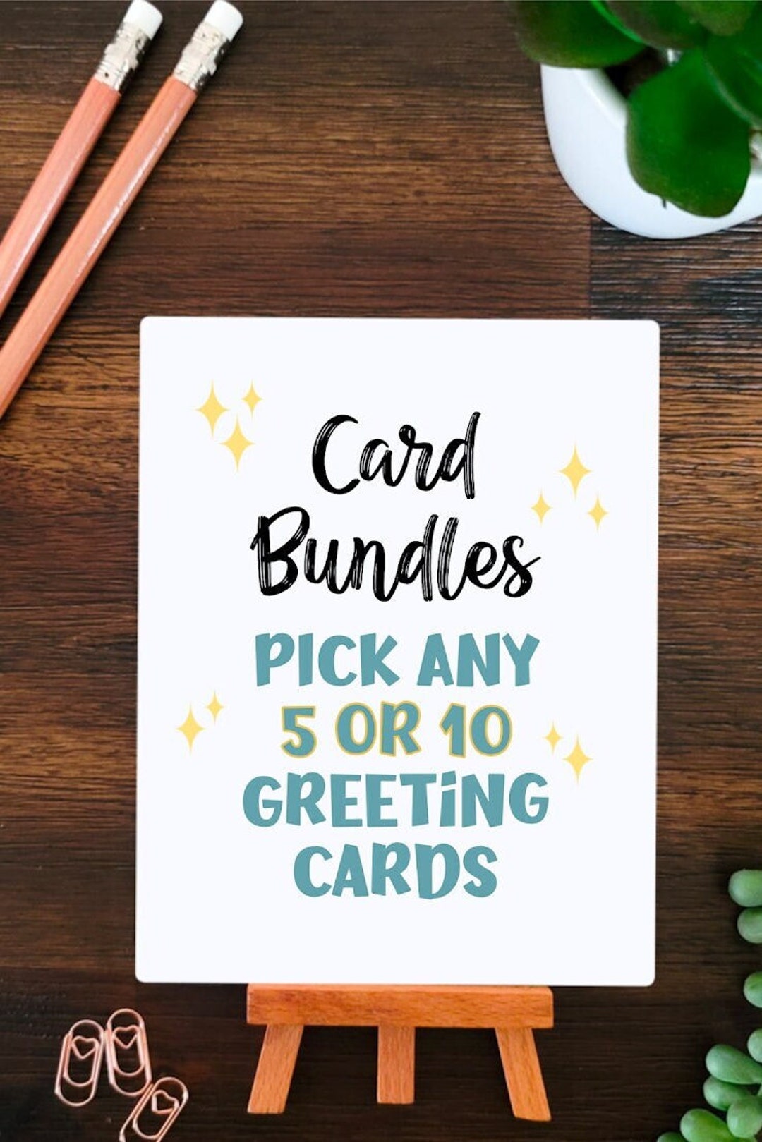 Card Bundle - Pick Any 5 or 10 Greeting Cards | Greeting Card Bundle ...
