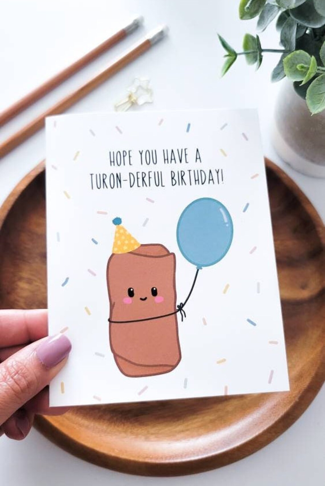 Turon-derful Birthday Greeting Card Happy Birthday Funny | Etsy
