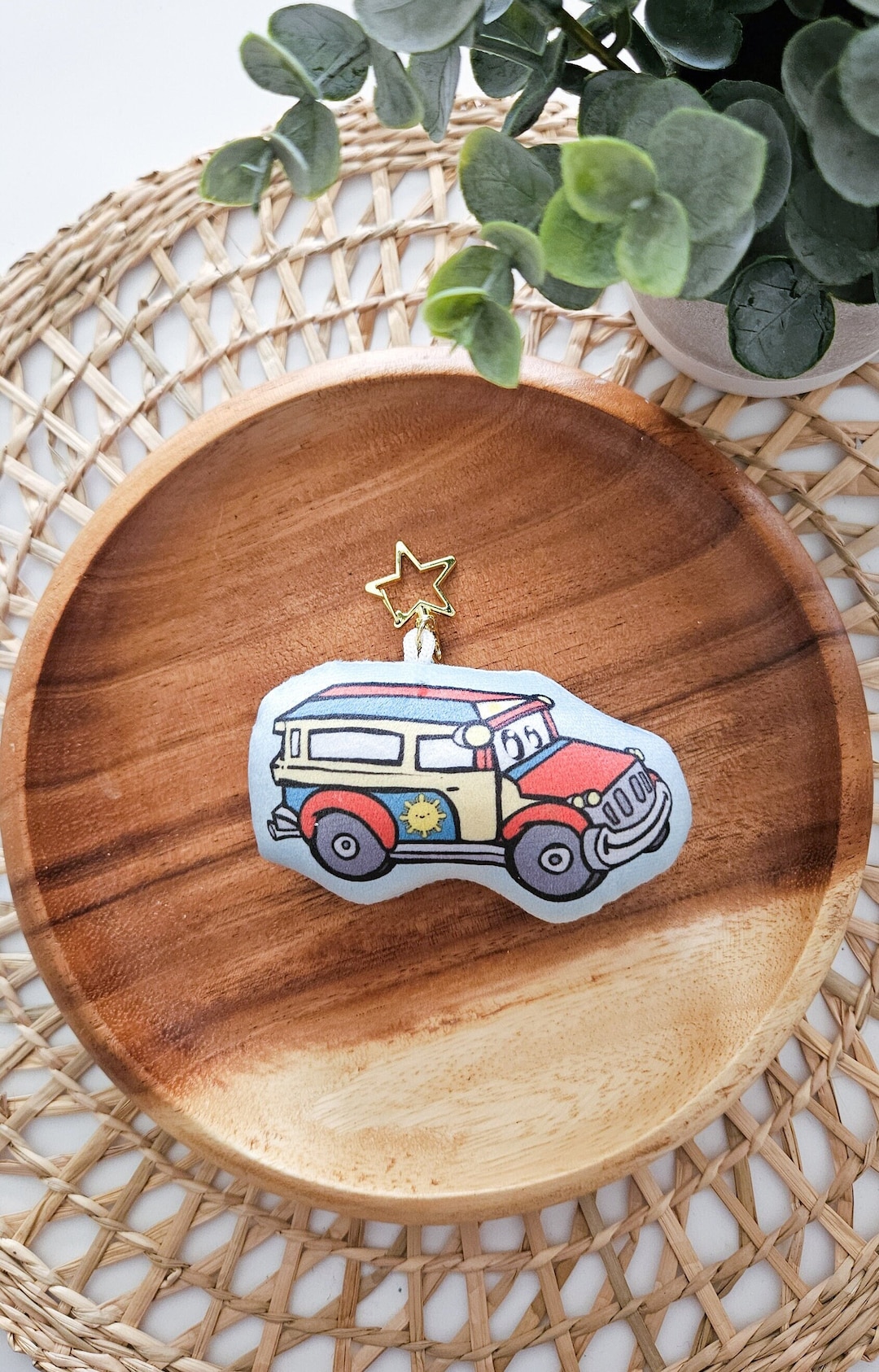 Jeepney PILLOW KEYCHAIN | Philippines Jeep Pinoy Gift Keychain Charm ...