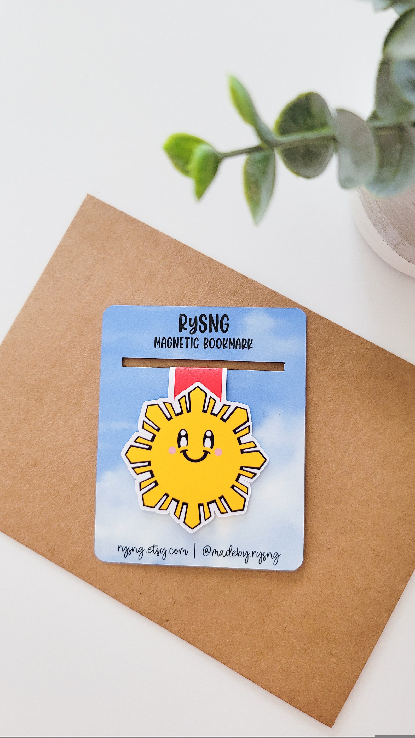Filipino Sun Magnetic Bookmark Gifts for Readers Book - Etsy